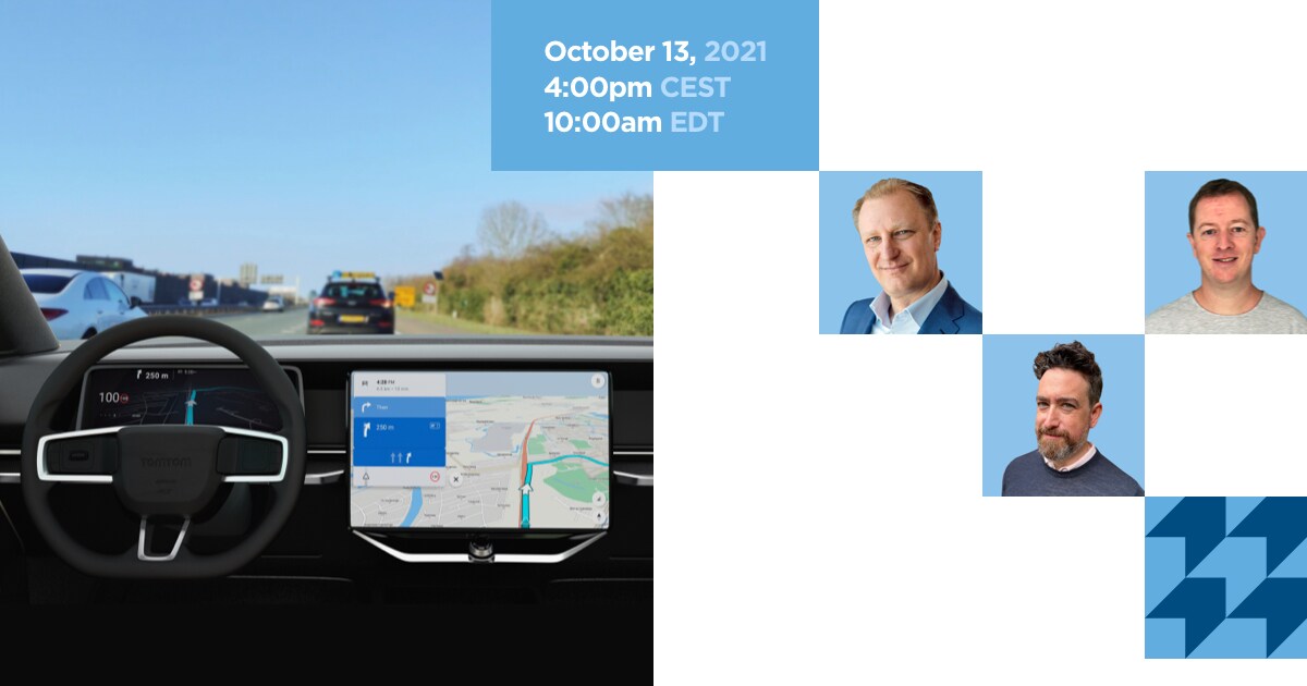 UX design for the future automotive cockpit | TomTom Webinar