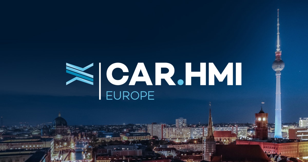 Car HMI Europe - June 18-20 Germany | TomTom